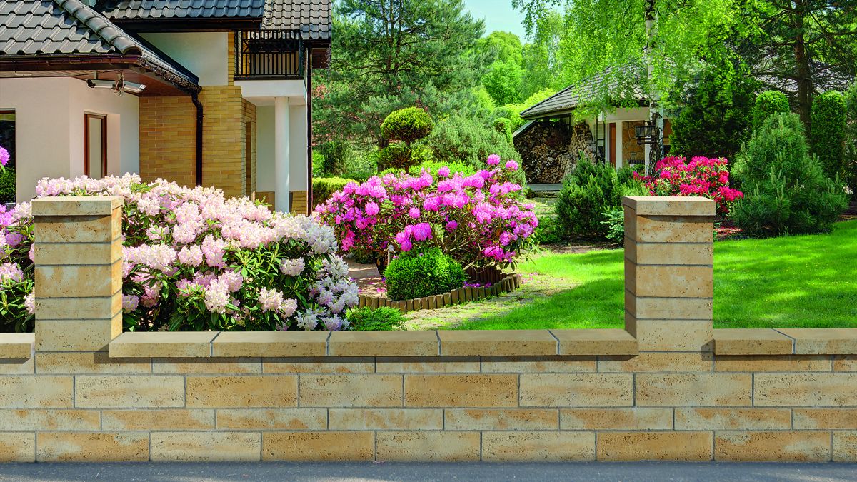 Semmelrock Bellamonte plotový systém medová melírovaná SEMMELROCK STEIN ...